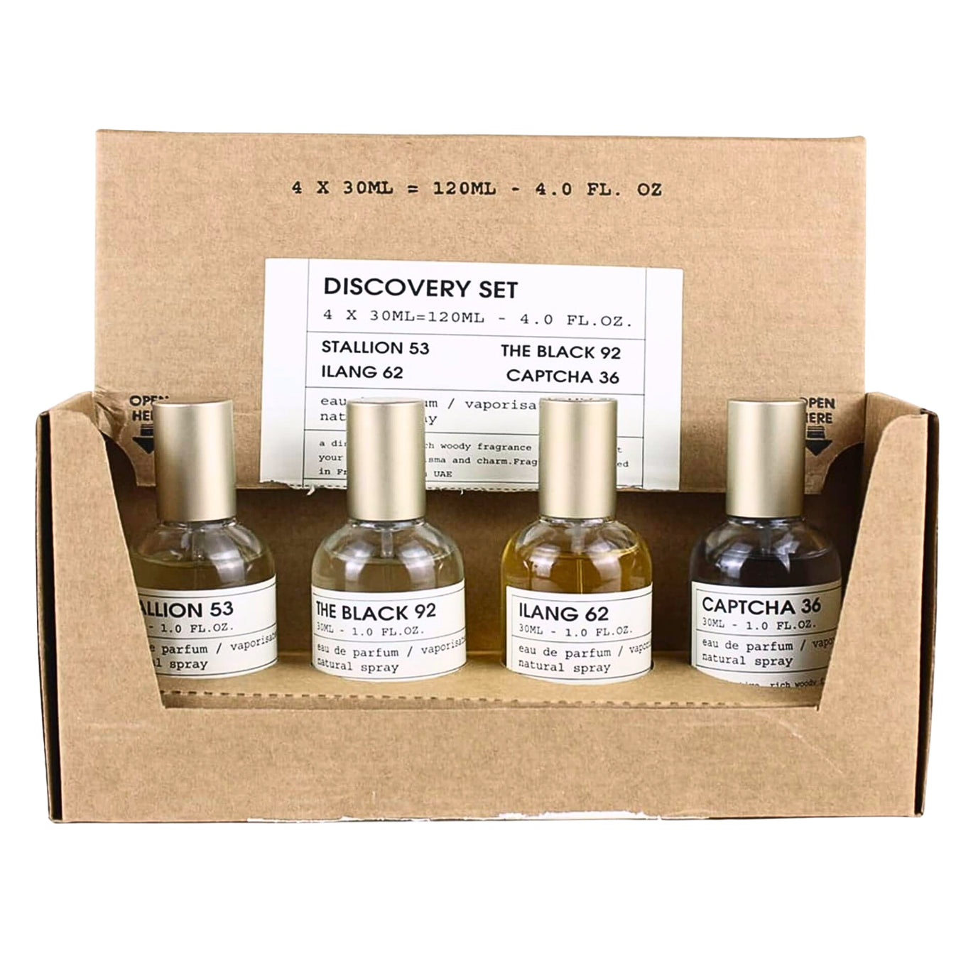 Discovery Set Emper 4 piezas | Cazanova – Cazanovaonline