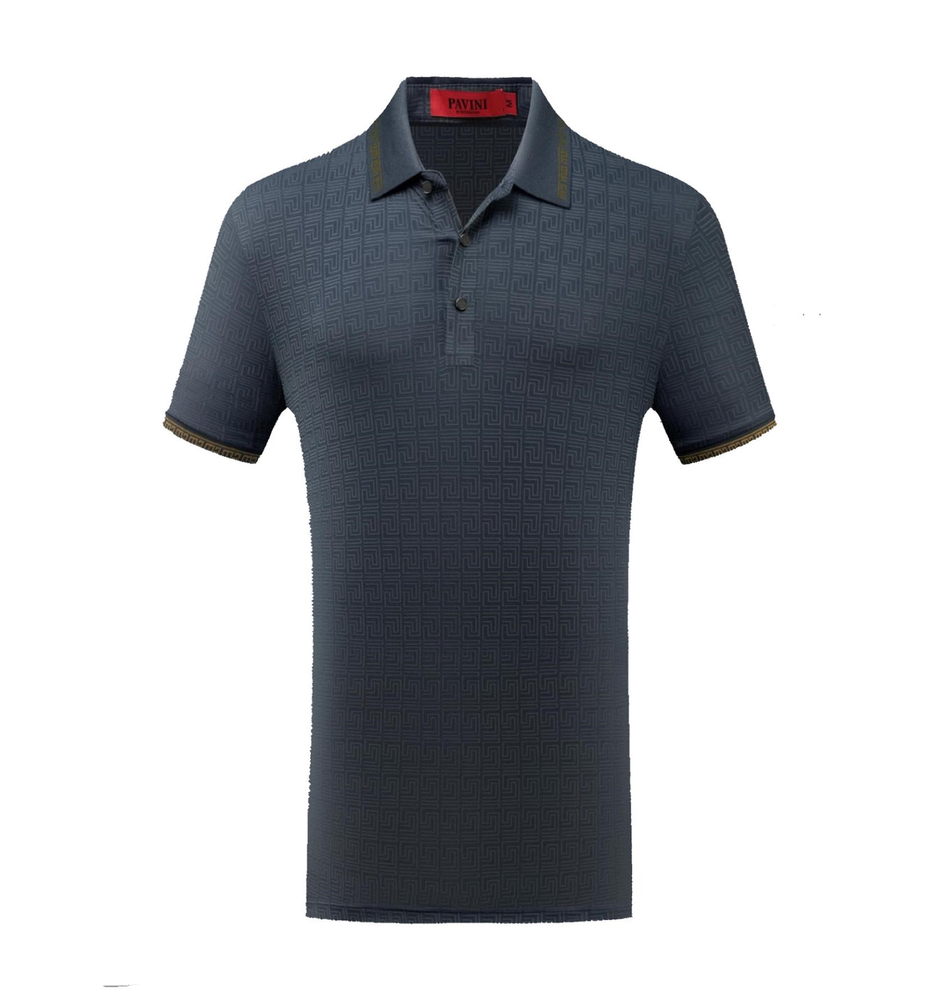 Playera Para Hombre Marca Pavini P-3131 Charcoal | Cazanova ...