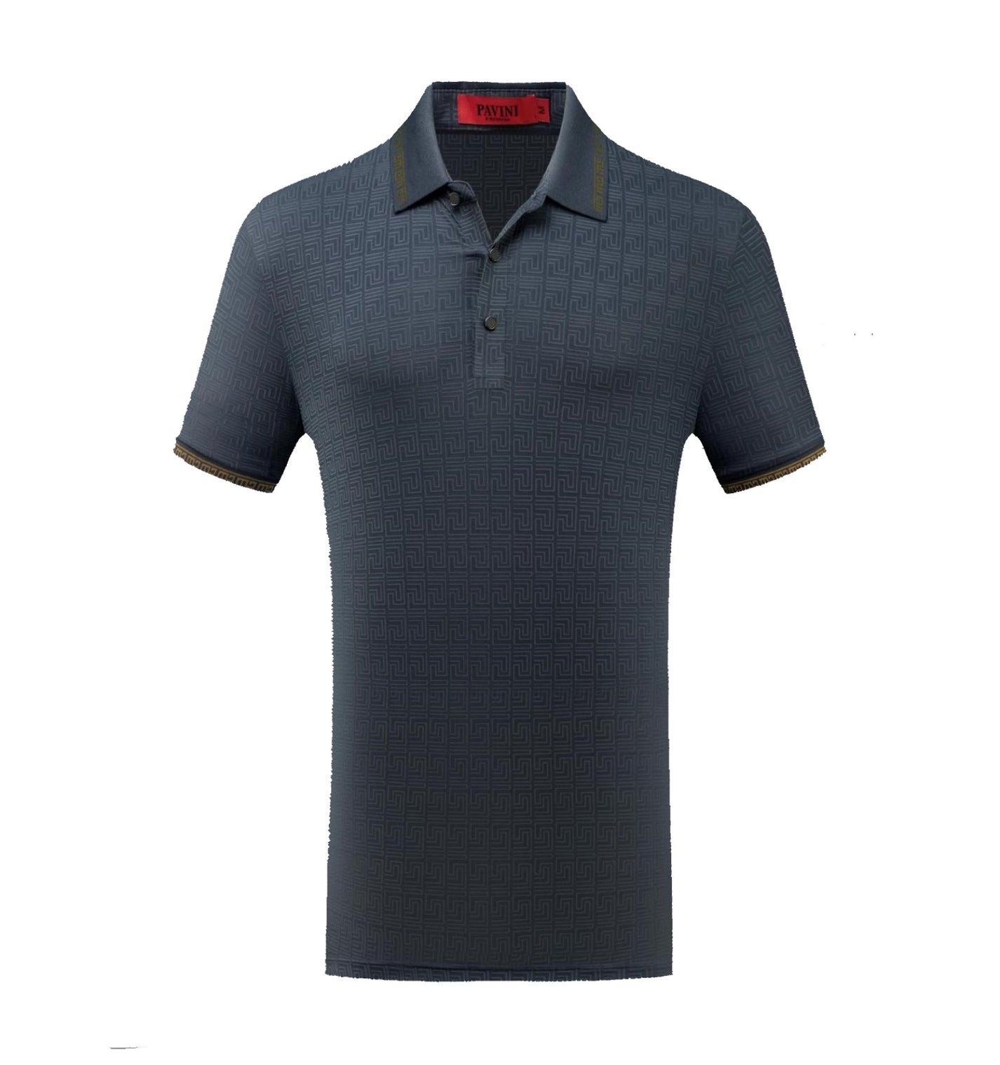 Playera Para Hombre Marca Pavini P-3131 Charcoal | Cazanova ...
