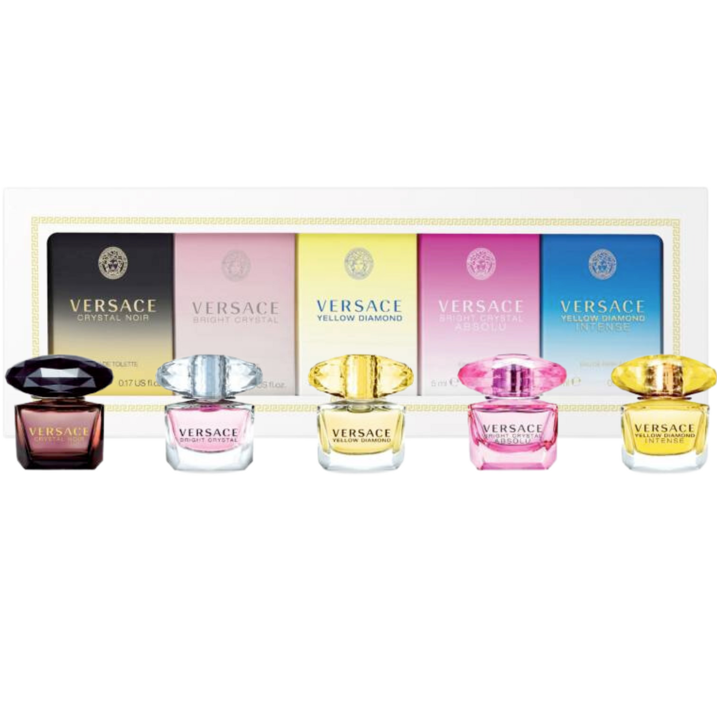 SET de Perfume VERSACE PARFUMS MINIATURES COLLECTION 5ml EDT Y EDP ...